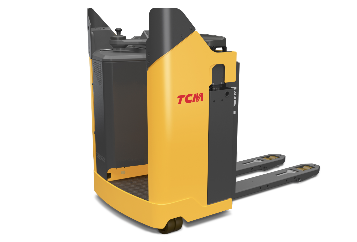 The New Electric-Powered LLR Stand-in Pallet Truck | TCM