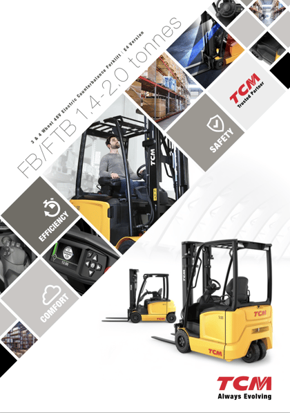 Brochure - TCM's FB/FTB Series Electric Counterbalance Forklifts