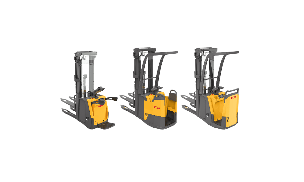 Optimise Your Warehouse Operations with the SRS Ride-On Stacker Truck | TCM