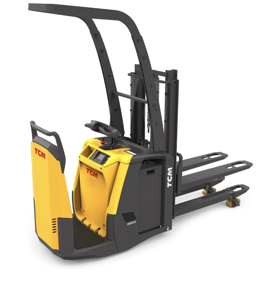 TCM’s SRD Range: Ride-On Double Pallet Stackers